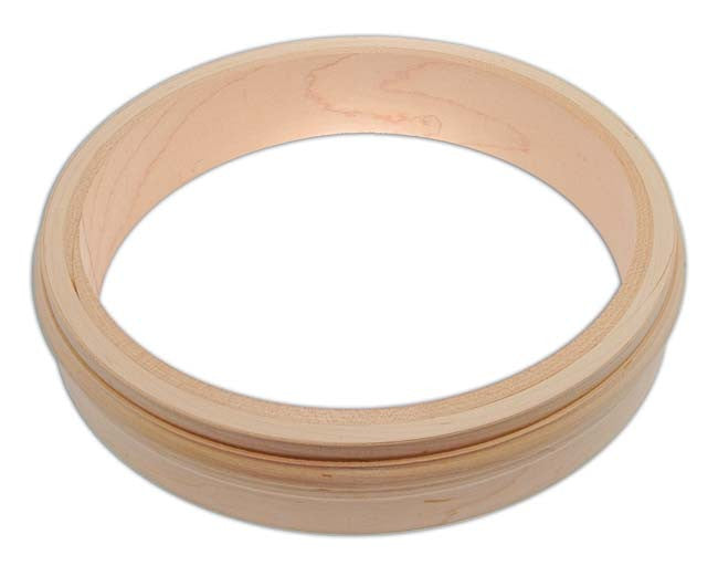 Wood Rim, 3-ply Maple fitted for Two-Piece Flange and Tone Ring ...